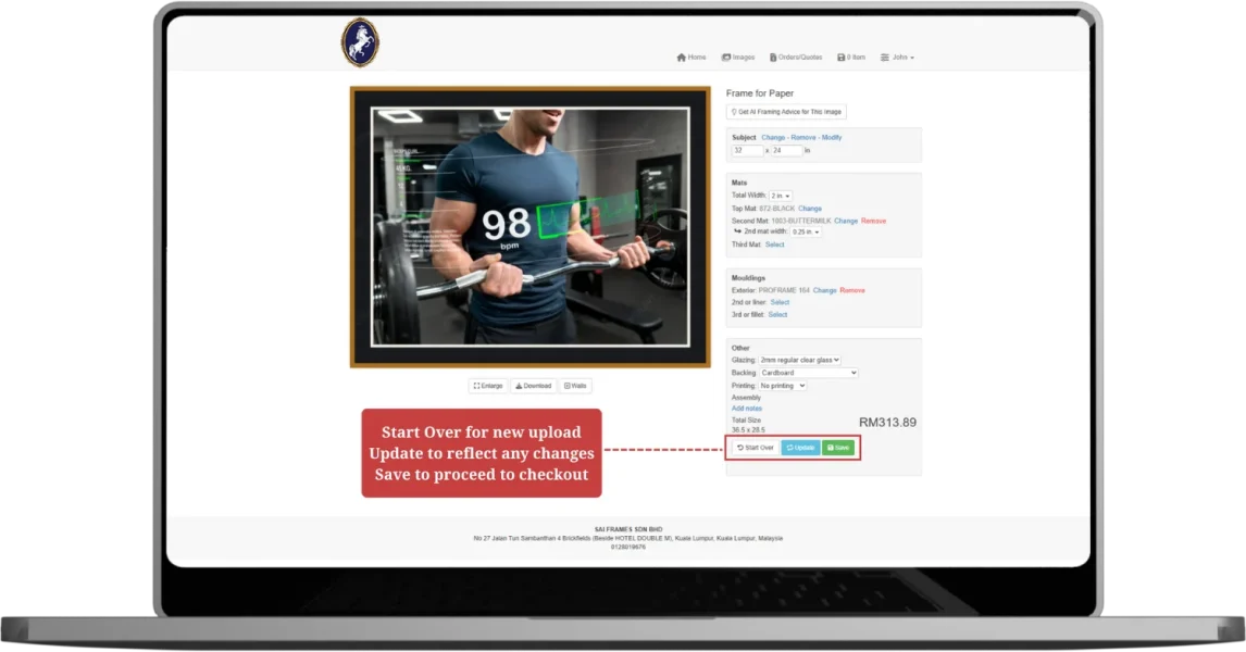 Sai Frames - Online Frame Shop in Kuala Lumpur